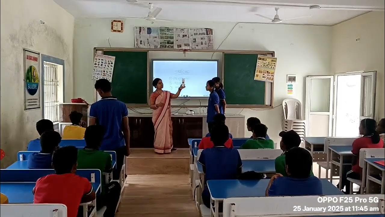 CLASS ROOM TEACHING USING SMART BOARD - YouTube