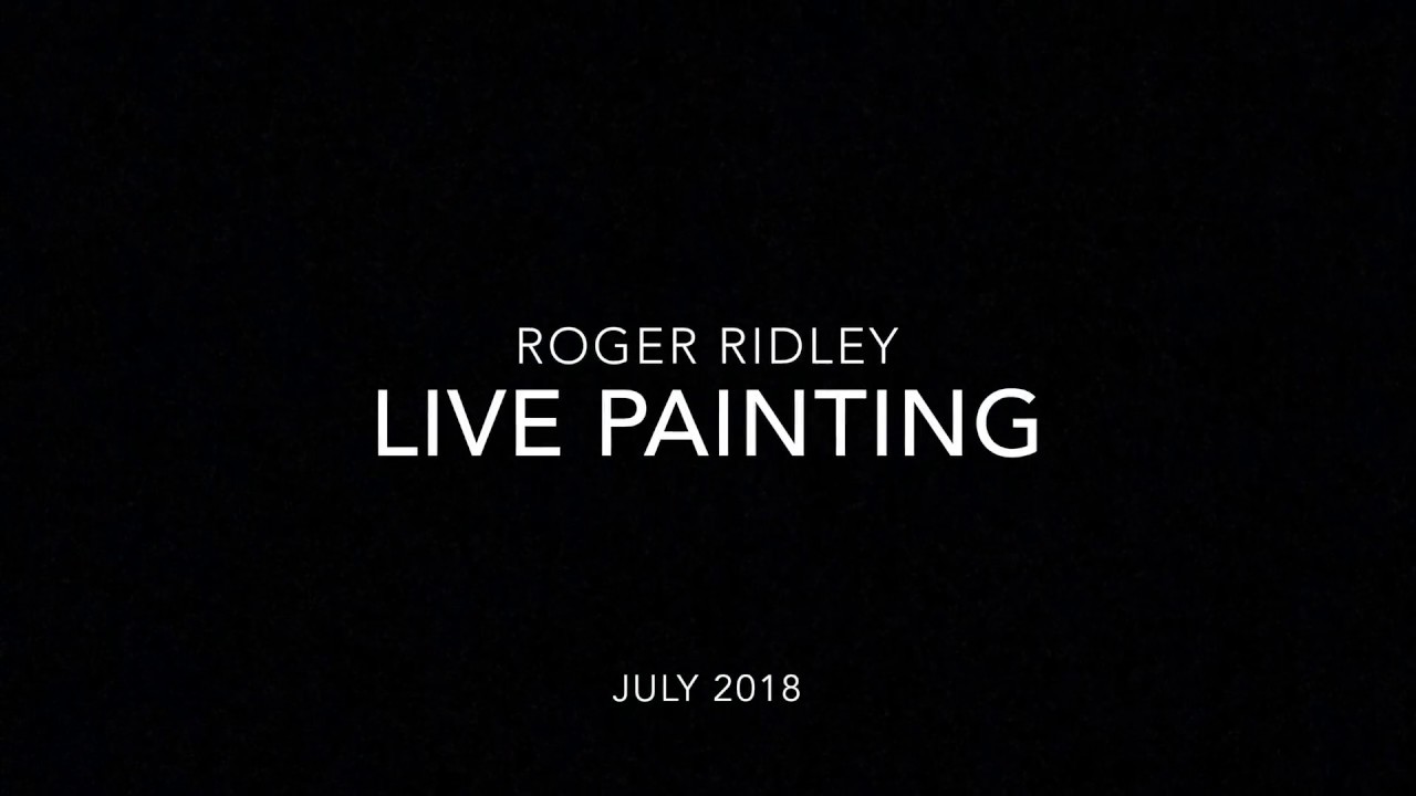 Live Painting by Roger Ridley - YouTube