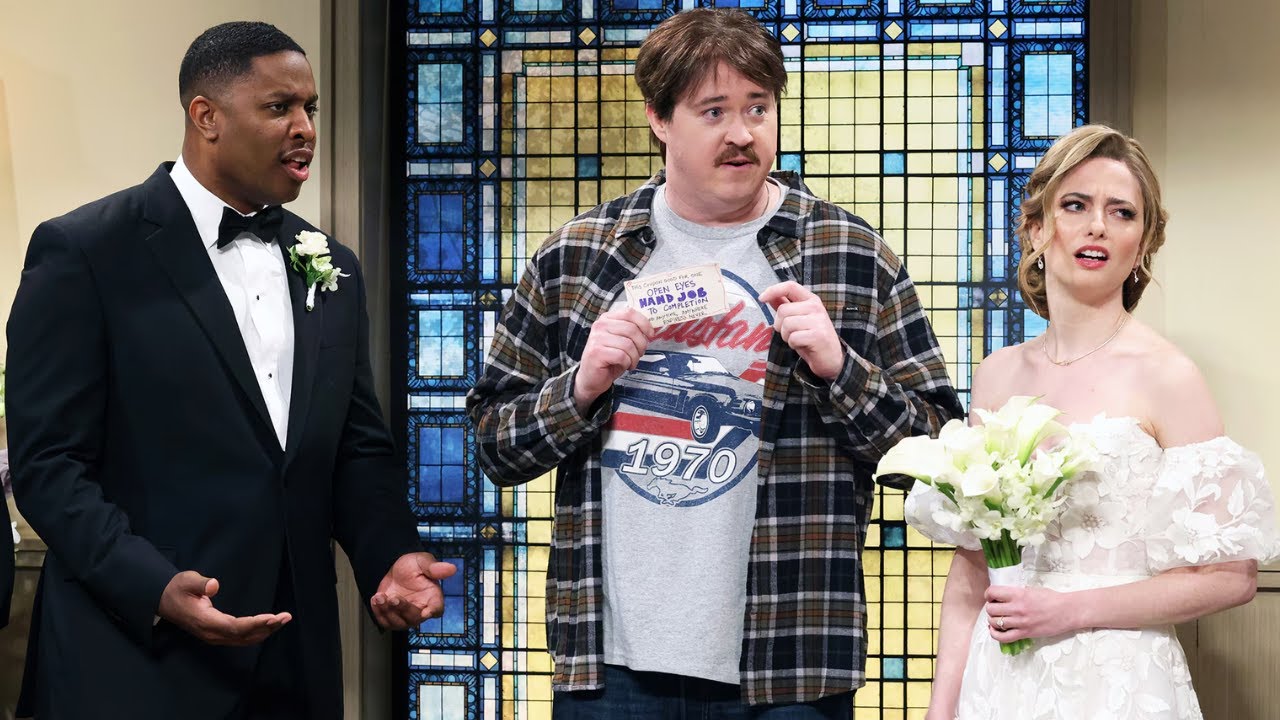SNL’s Wedding Interruption – Funniest Sketch of the Season? - YouTube