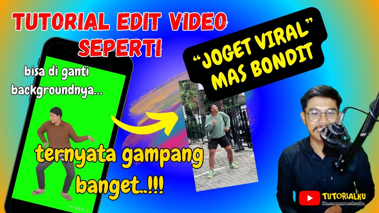 Cara Edit Video Joget Viral Seperti Mas Bondit - YouTube