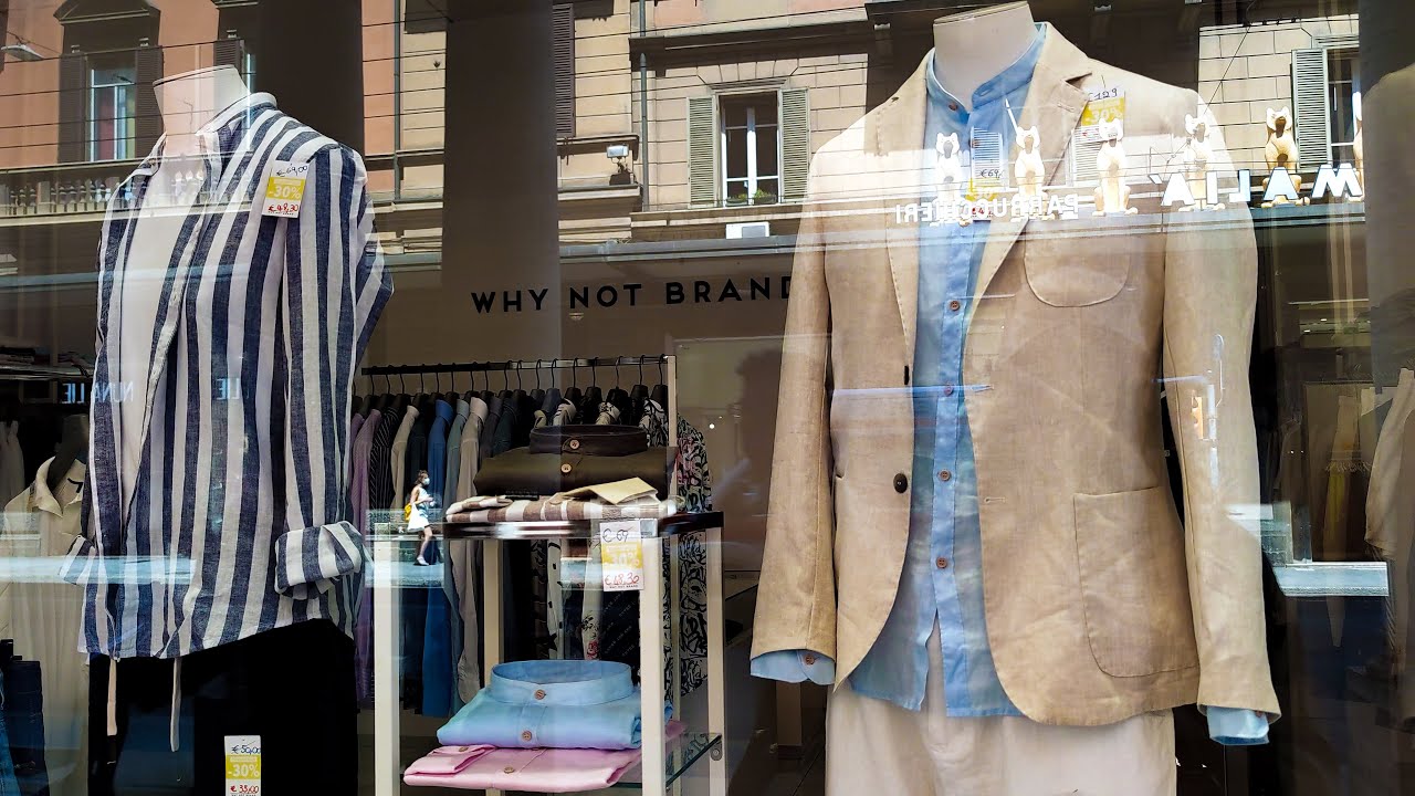SHOPPING - BRAND WHY NOT BRAND, window shopping, ITALIAN STYLE, - YouTube