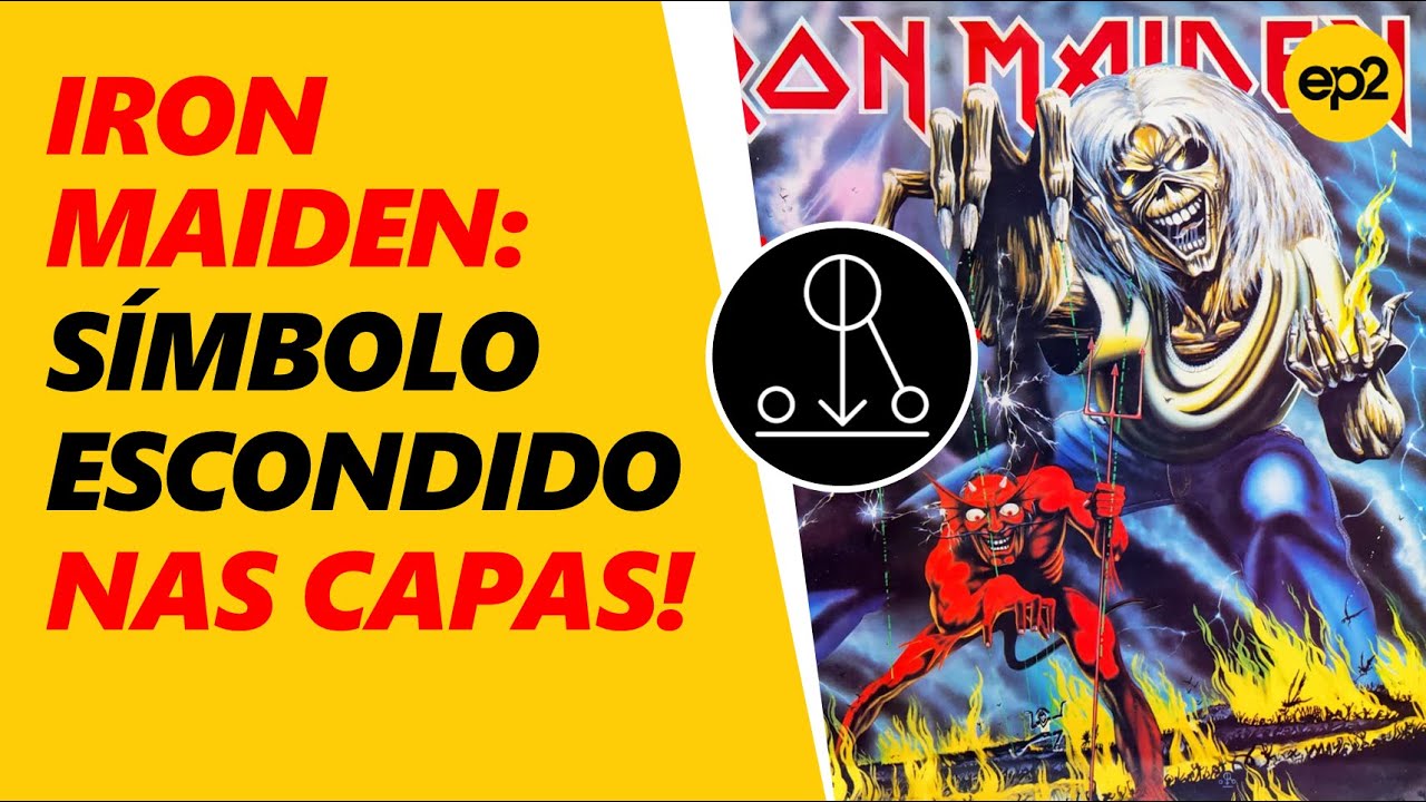 IRON MAIDEN: SIMBOLO ESCONDIDO NAS PRIMEIRAS CAPAS! - YouTube