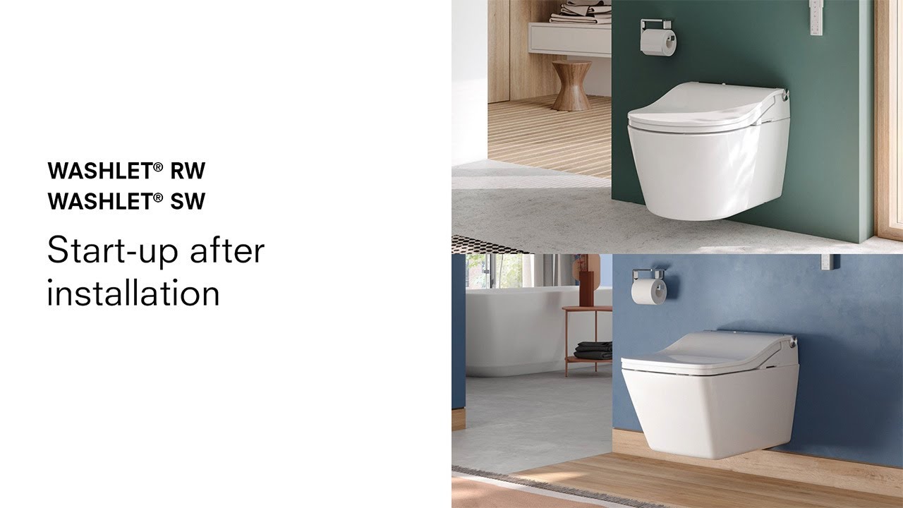 Quick start guide for WASHLET RW and SW - YouTube