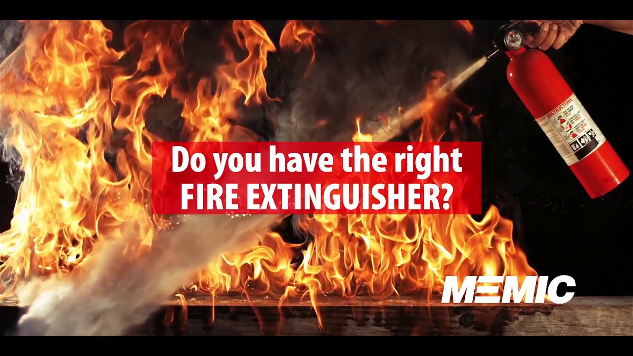The ABCDs of Fire Extinguisher Safety - YouTube