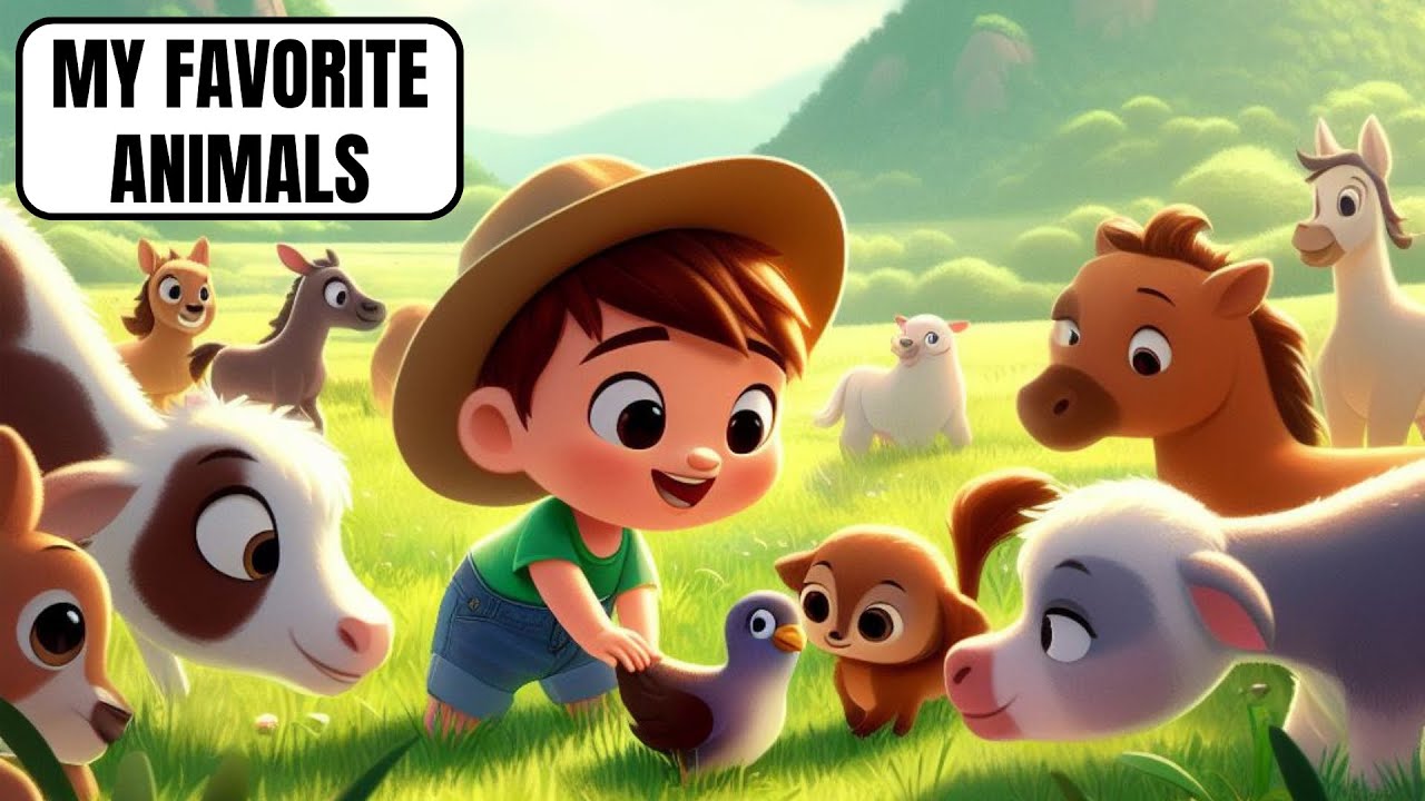 Improve Your English (My Favorite Animals) | English Listening ...