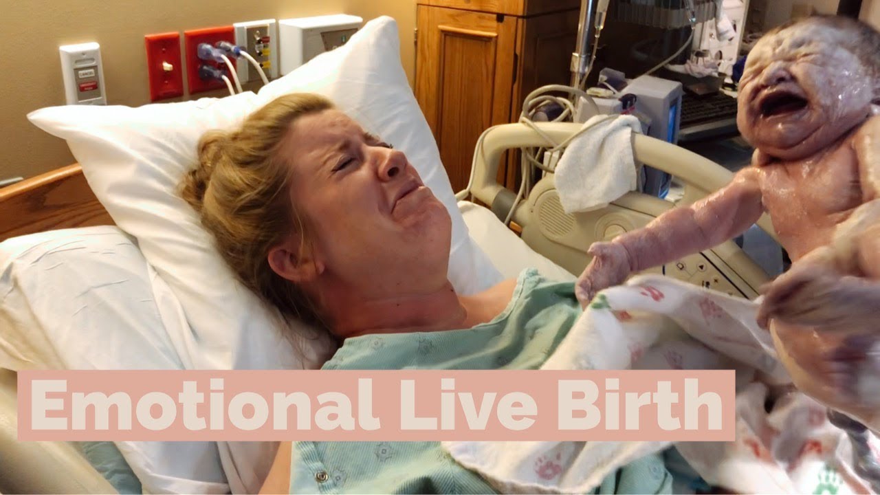 EMOTIONAL LIVE BIRTH VLOG // LABOR AND DELIVERY BIRTH VLOG - YouTube