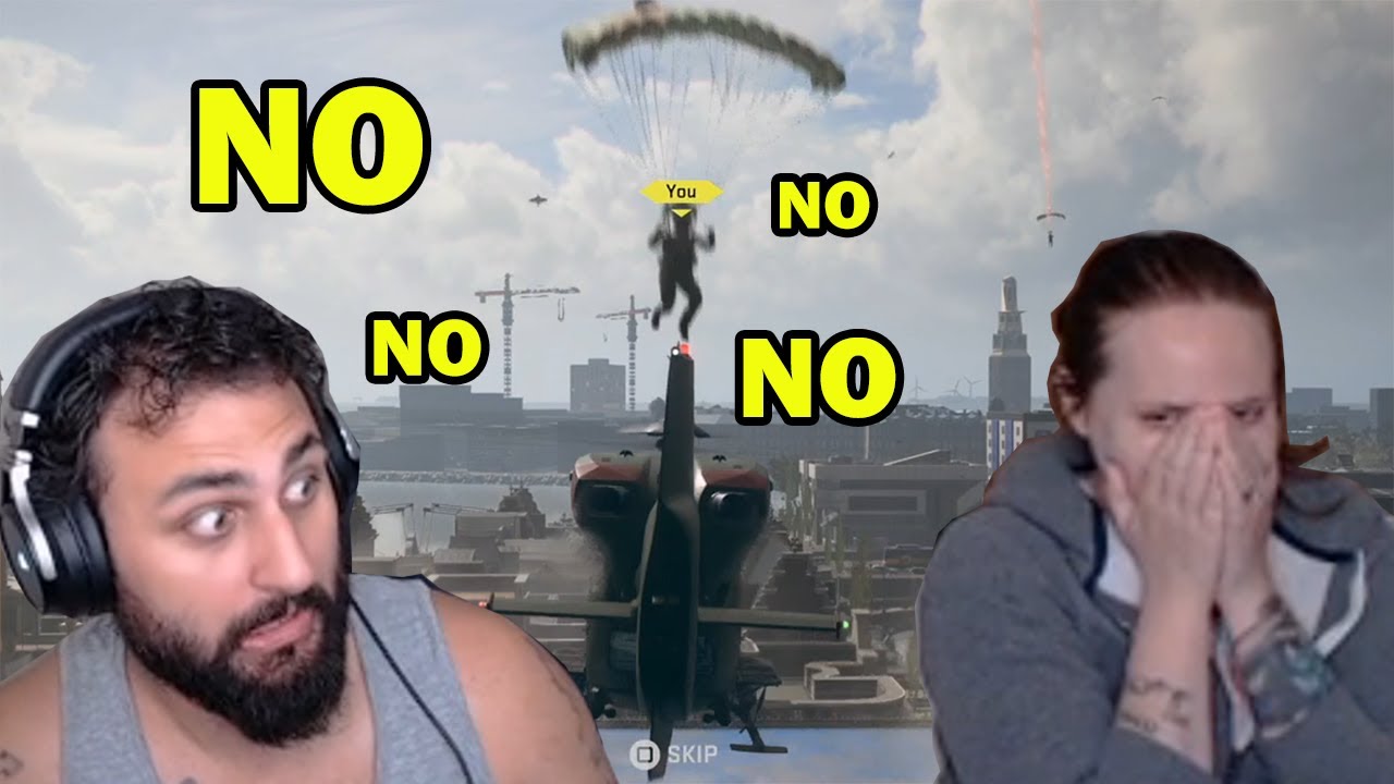 Wife Racts To Me Raging On COD - YouTube