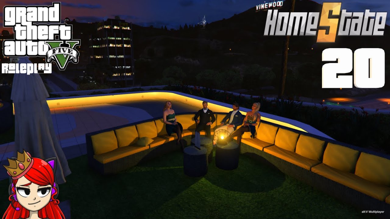 [HomeState] #20 Amber auf Partys | GTA Roleplay - YouTube