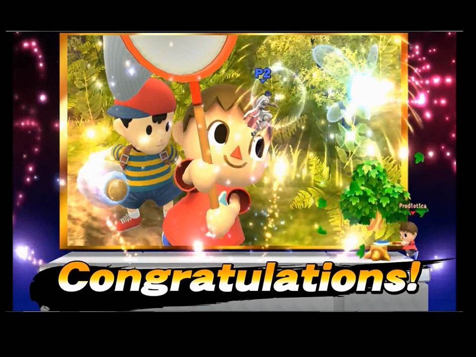 ENTIRE CREDITS REVEAL (Super Smash Bros. for Wii U) 60Fps - YouTube