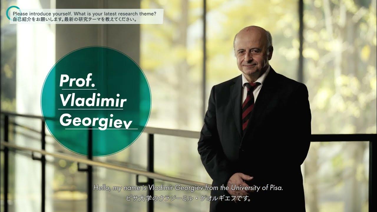 Prof. Vladimir Georgiev - YouTube