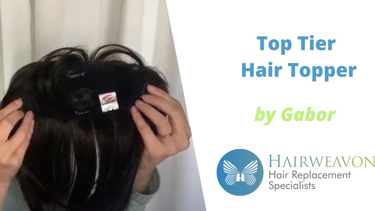 Top Tier Hair Piece by Gabor | Synthetic Hair Topper | Colour Shown GL2 ...