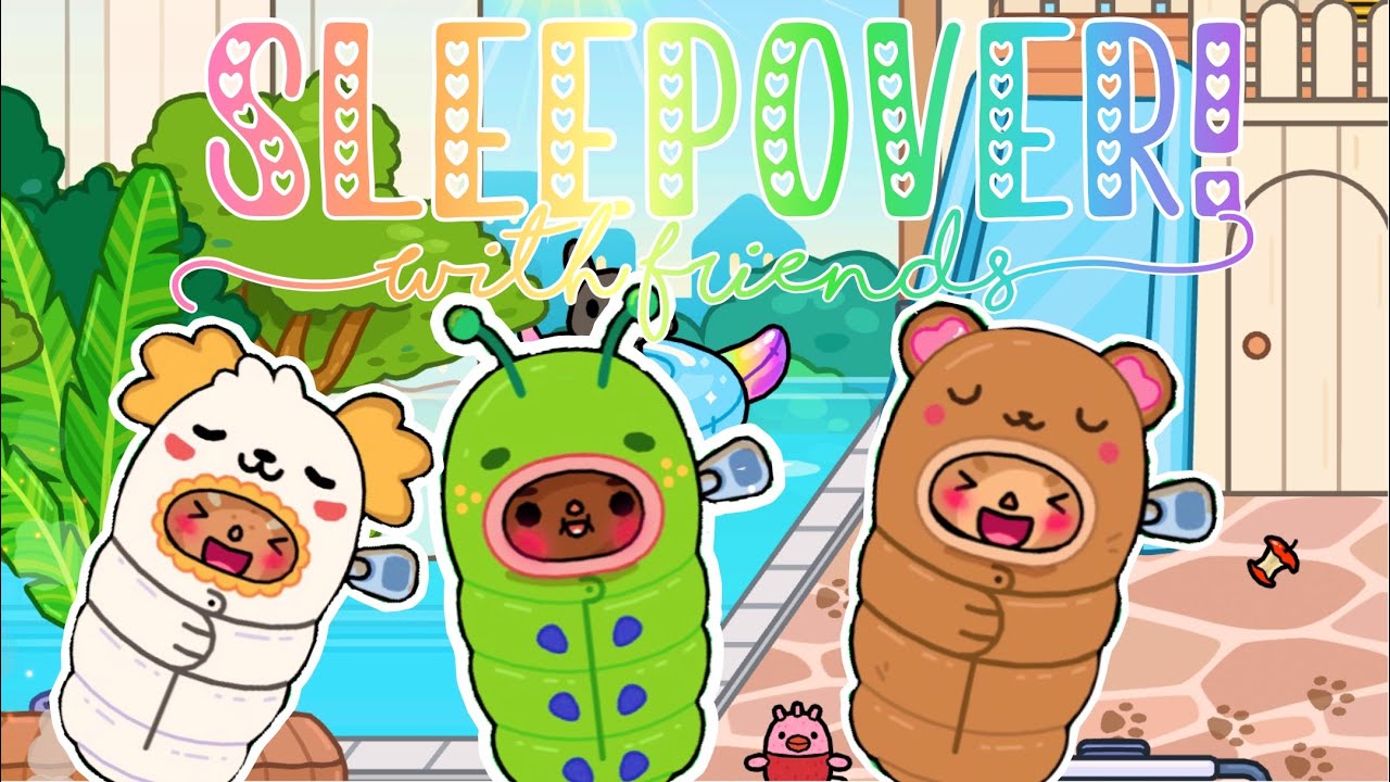 Hazel and her friends have a sleepover!💤😴|*voiced*🔊| - YouTube