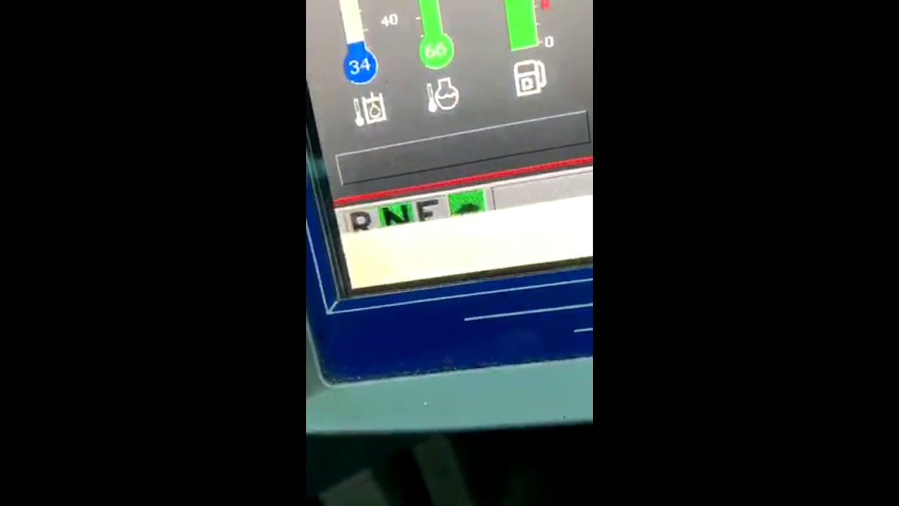 Valmet 860.1 Maxi Computer screen problem - YouTube