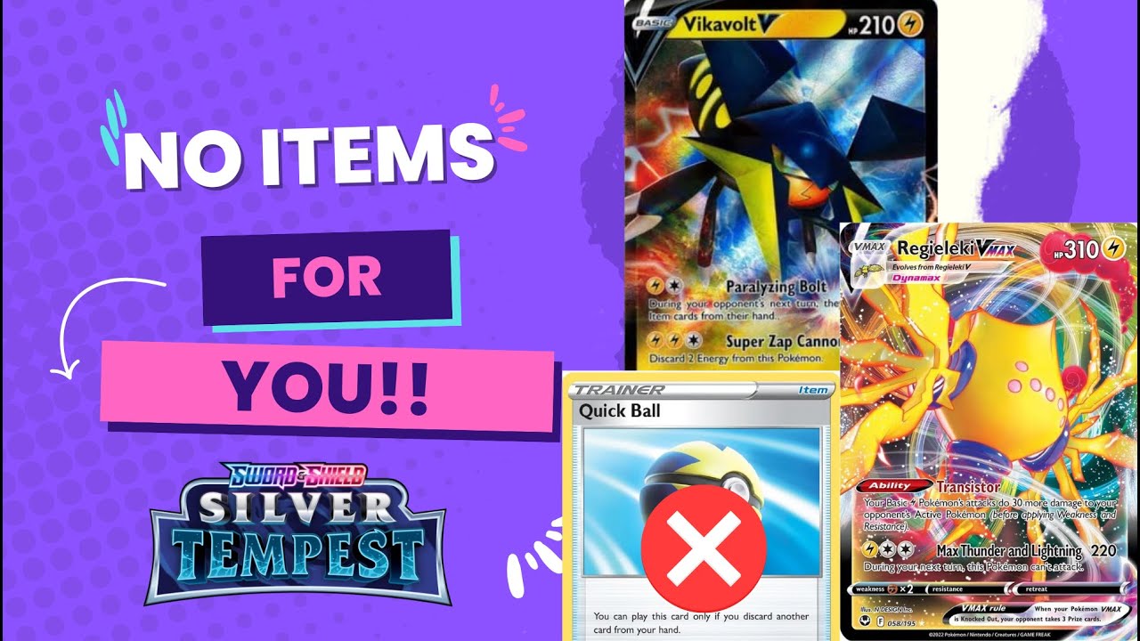 New Regieleki VMAX makes item lock better! -- Silver Tempest Deck ...