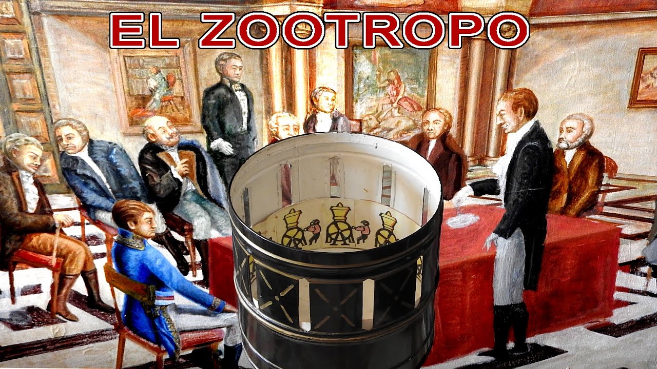 "El Zootropo" "Zootropo" "La rueda de la vida" "Animación de Imágenes ...