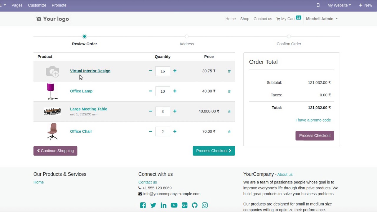 Website Repeat Order - YouTube