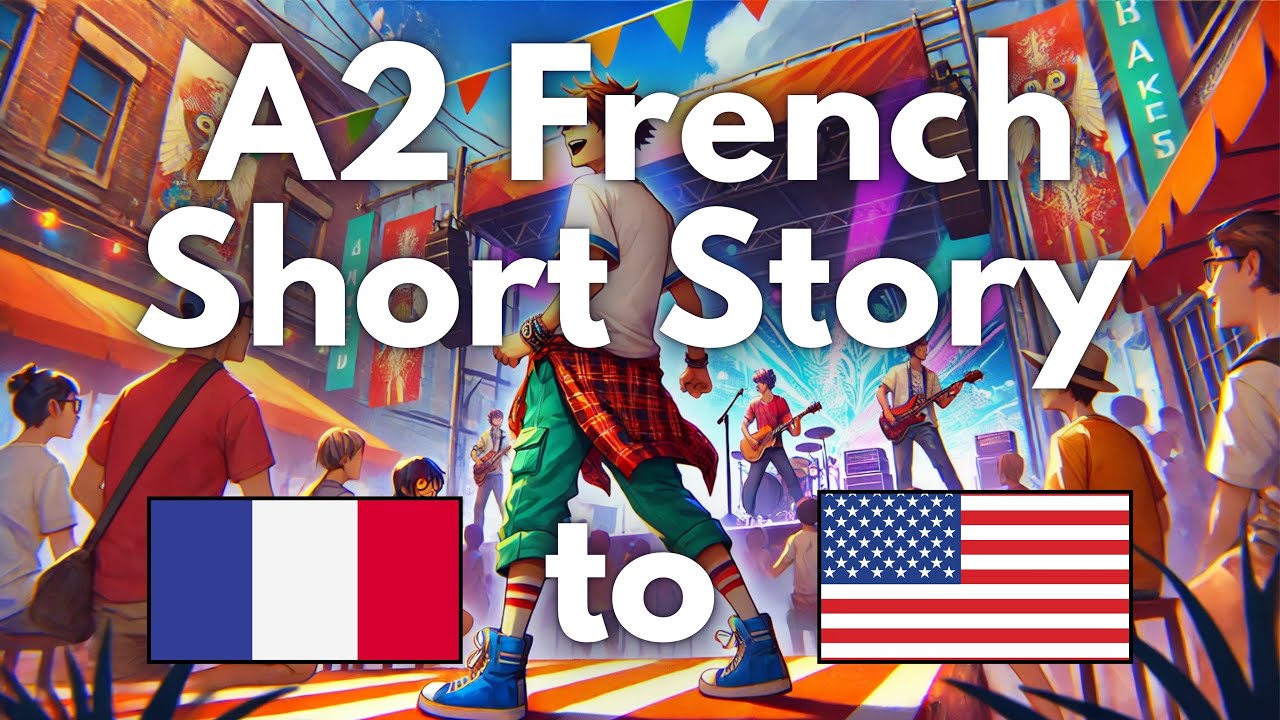 A2 French Short Story: Listen in French then English – Become FLUENT by ...