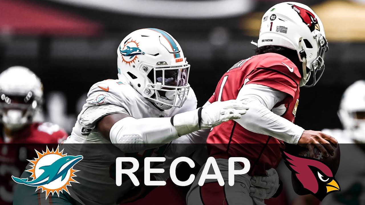 Miami Dolphins vs Arizona Cardinals Week 9 Recap - YouTube