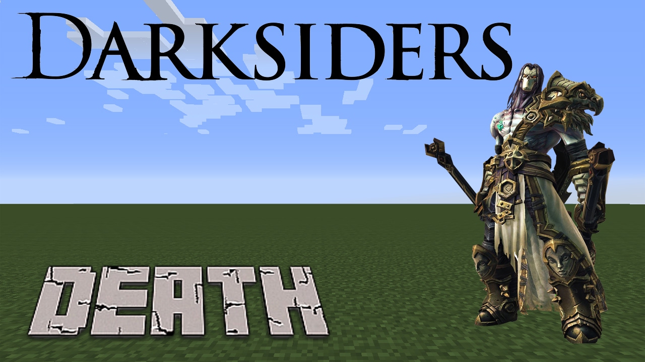 Death from Darksiders 2 - Minecraft Statue Tutorial - YouTube