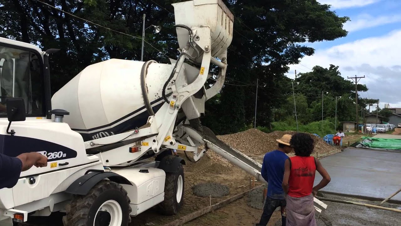 -SELF LOADING CONCRETE MIXER FIORI DB 260 - YouTube