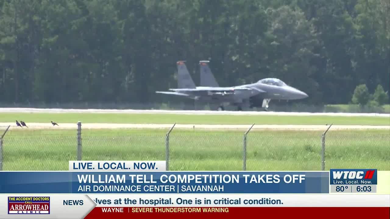Fighter jet competition being held in Savannah - YouTube