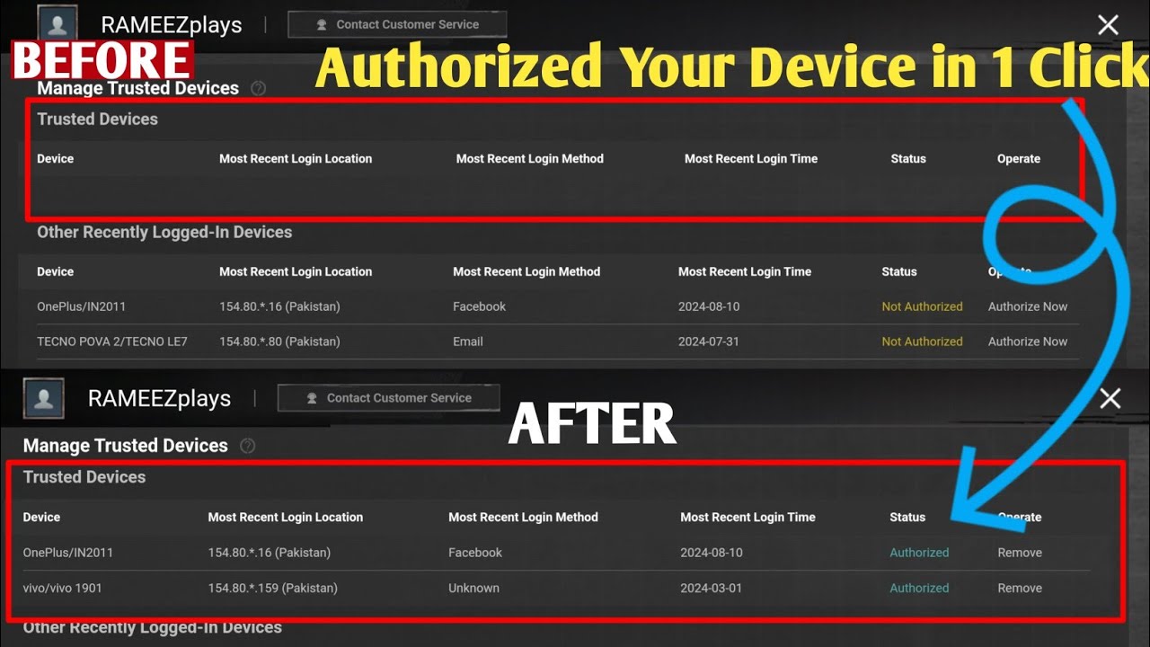 How to authorized device without authorized device | Account Security ...