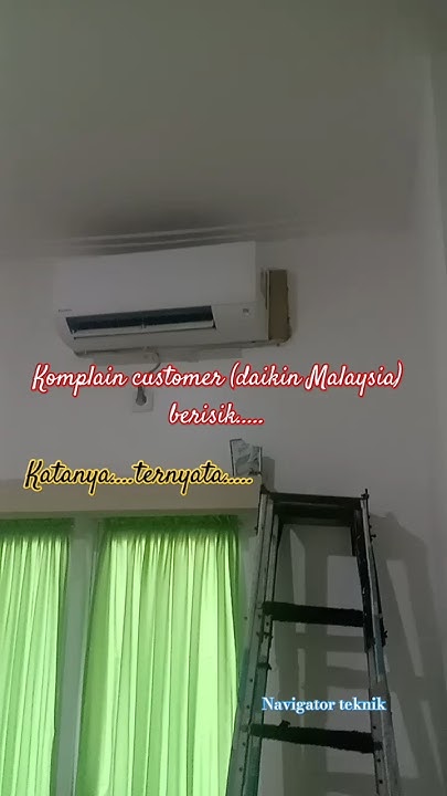 Daikin Malaysia berisik..ternyata .. #airconditioner #engineering #install #shorts # ...