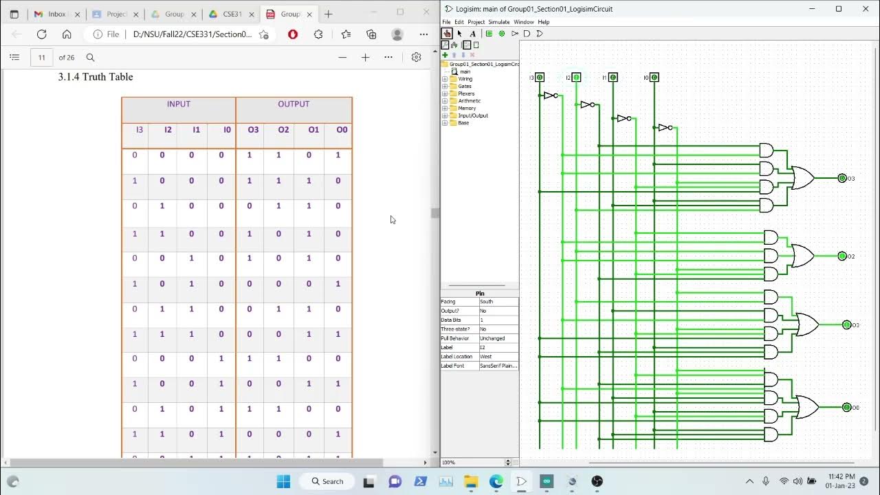 Implementation of an Encryption Table Using Microcontroller - YouTube