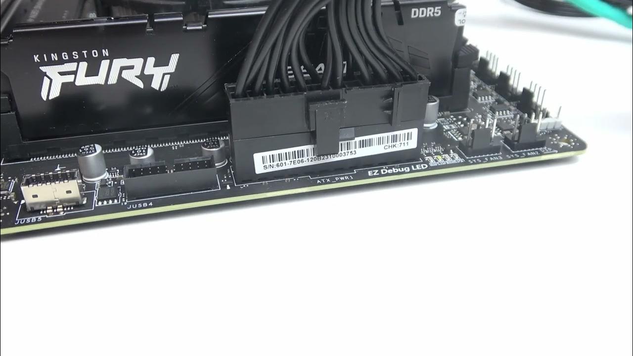 How To Find Serial Number On MSI Z790 GAMING PLUS Motherboard - YouTube