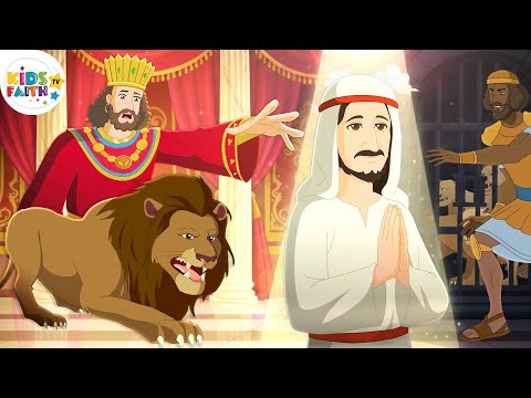 Daniel in the Lions' Den | Bible Stories for Kids | Kids Faith TV
