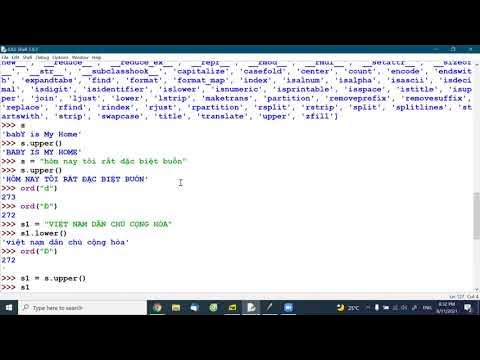 B8, Python Cơ bản (4) - YouTube