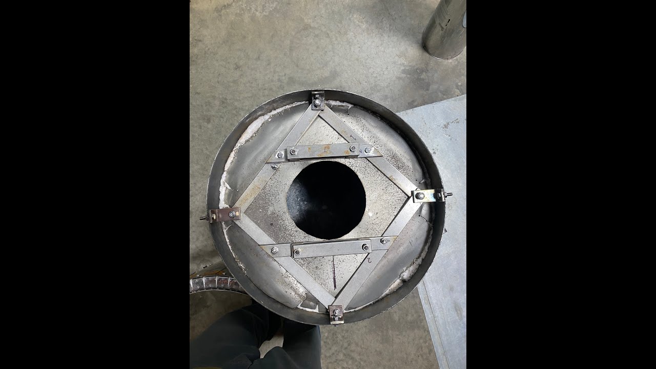 DIY ultra efficient wood stove design and build.More heat less wood ...