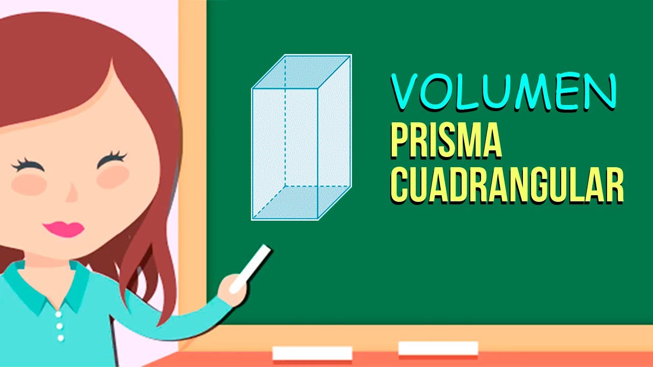 Volumen de un Prisma Cuadrangular o de Base Cuadrada Muy Fácil - YouTube