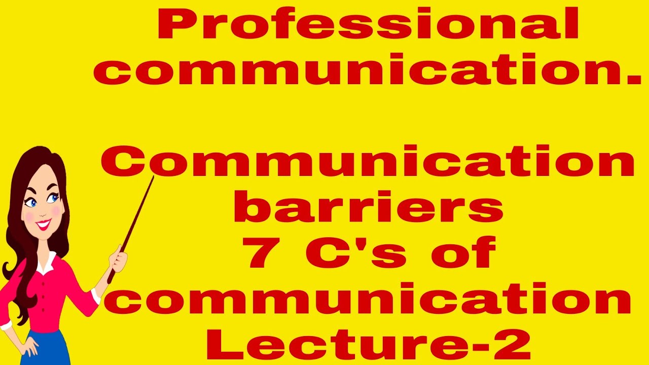 Essentials of professional communication, unit-1,video-2 - YouTube