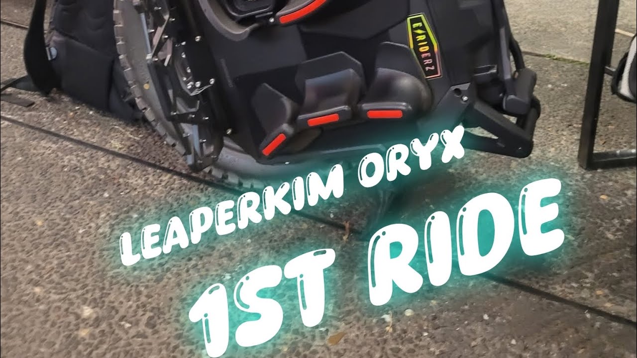 1st ride on the leaperkim oryx (filmed 6 months ago lol) #leaperkim # ...