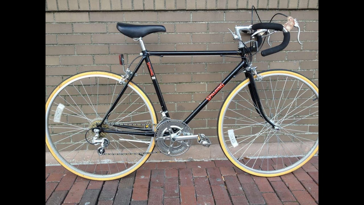 Spalding Blade RE vintage road bike - YouTube