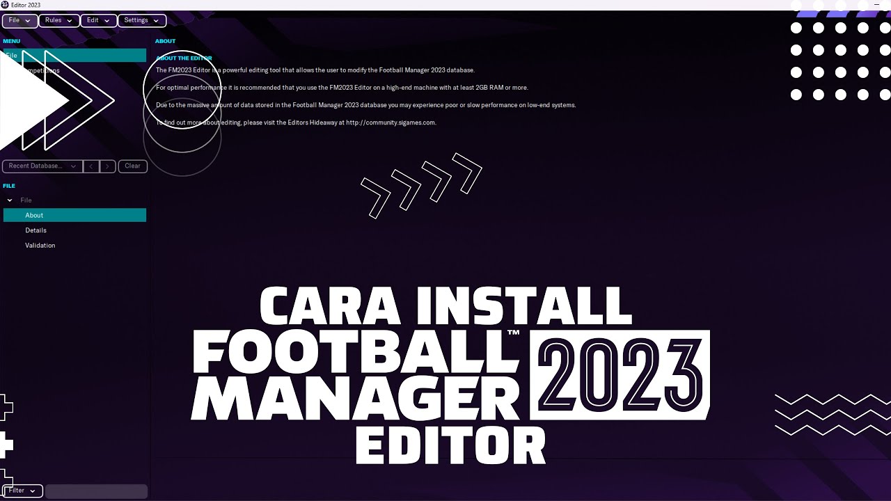 Tutorial Football Manager 2023 Cara Install Football Manager 2023 ...