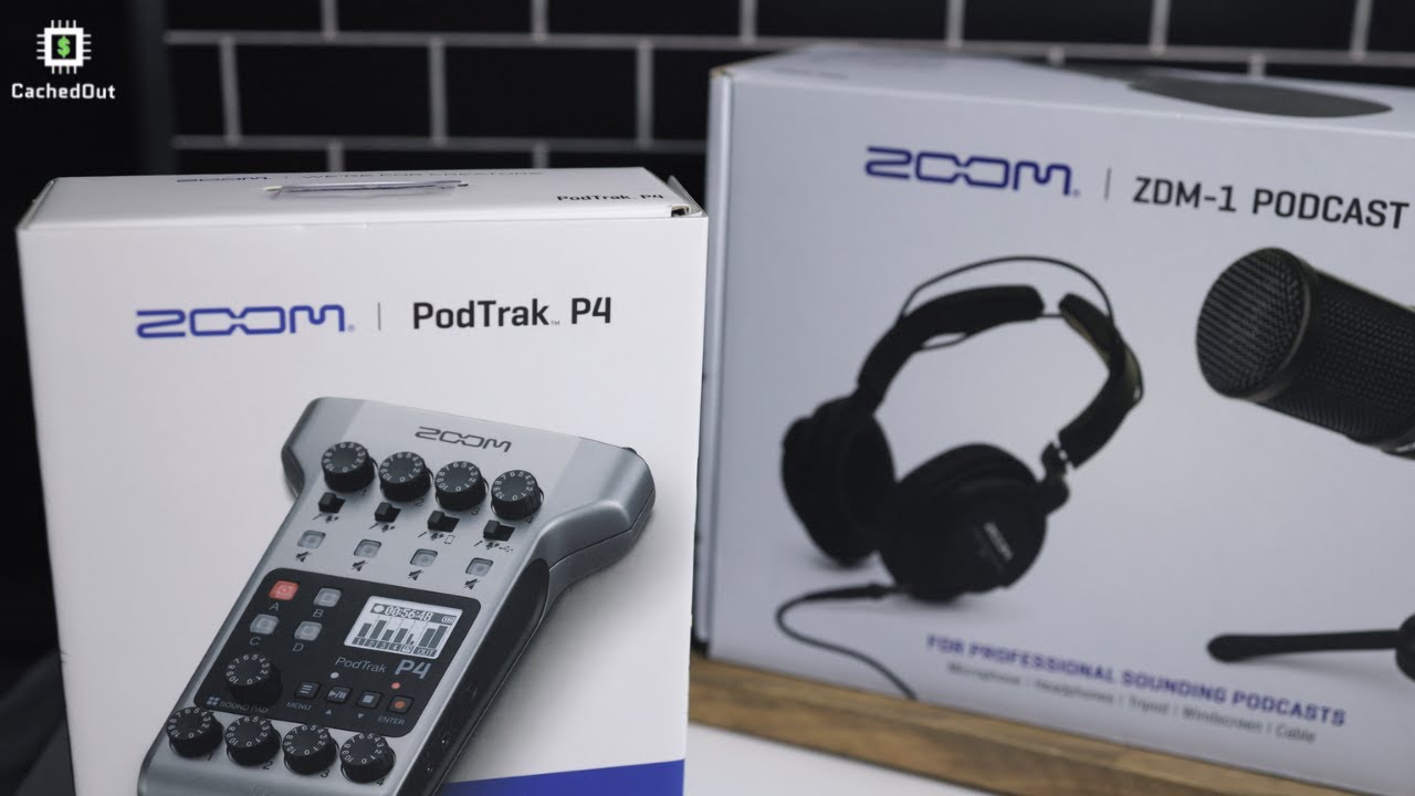 ZOOM PODTRAK P4 KIT - The Best $300 You'll Spend on Audio! - YouTube