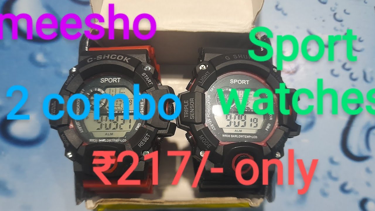 Meesho new watches - YouTube