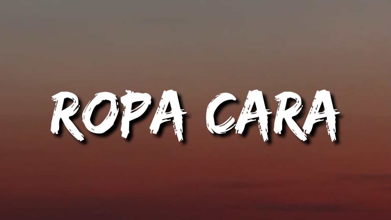 Camilo - Ropa Cara (Letra/Lyrics/Song) - YouTube