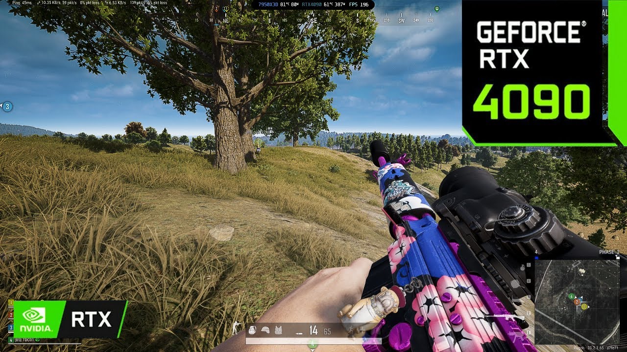 PUBG : RTX 4090 (4K Render Scale 100) - YouTube