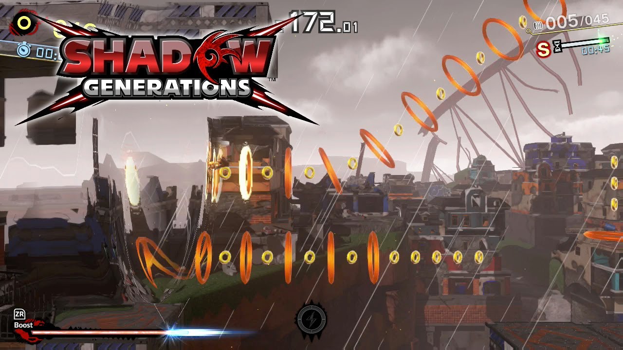 Sonic X Shadow Generations - Dash Ring Rush! Lv2 - YouTube