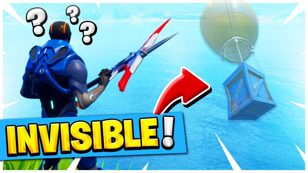 INVISIBLE CRATE (Fortnite) - YouTube