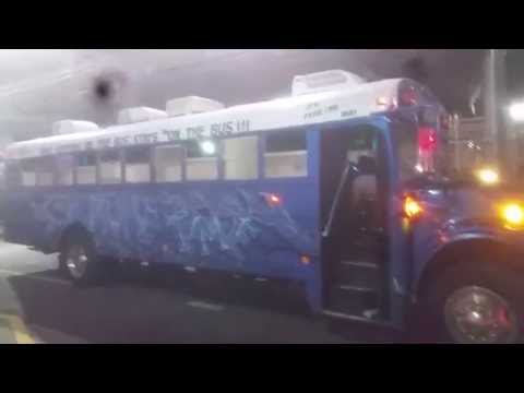 Girl twerking on a New Orleans Party Bus.