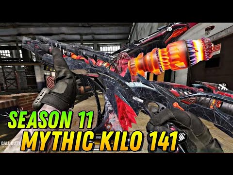 New Gun Coming In Season 11 Cod Mobile 2022 | Mythic Kilo 142 In Season 11 - YouTube