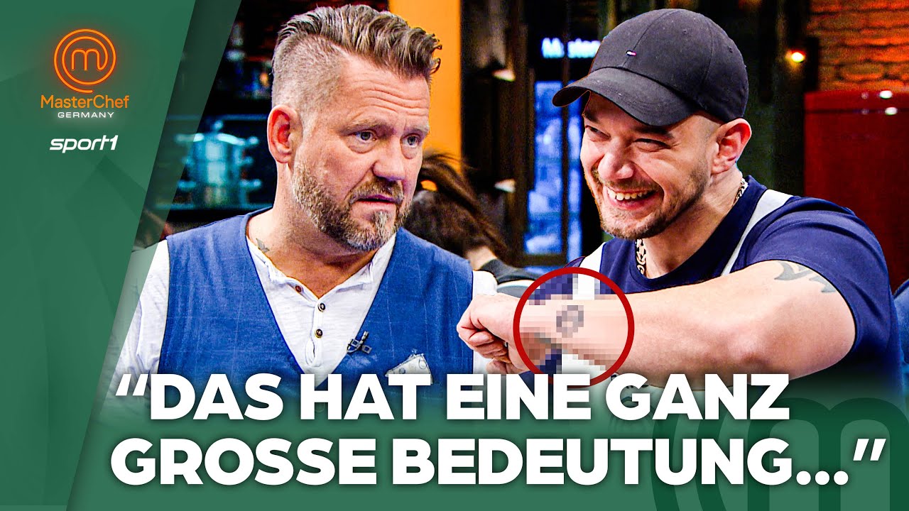 Eric’s Tattoo ist Chef Mike nicht entgangen! | MasterChef Germany 15. Folge - YouTube