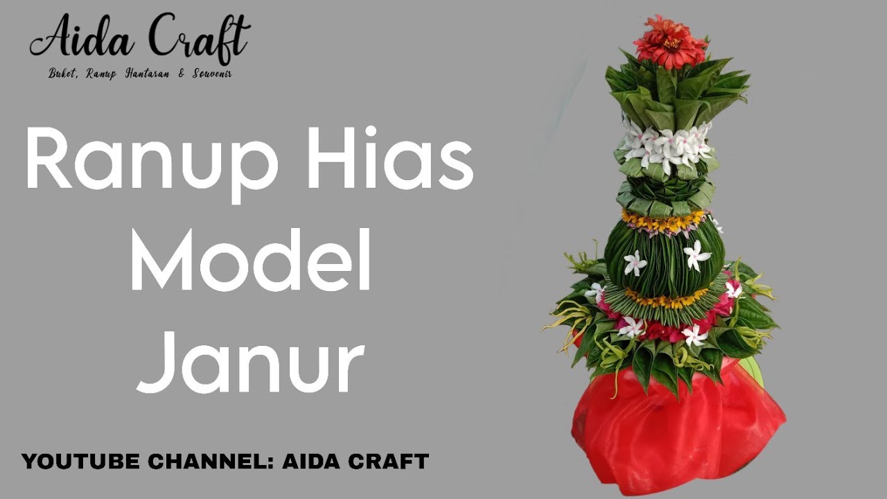 73) DIY TUTORIAL CARA MEMBUAT RANUP HIAS MODEL JANUR TERBARU 2023 ...
