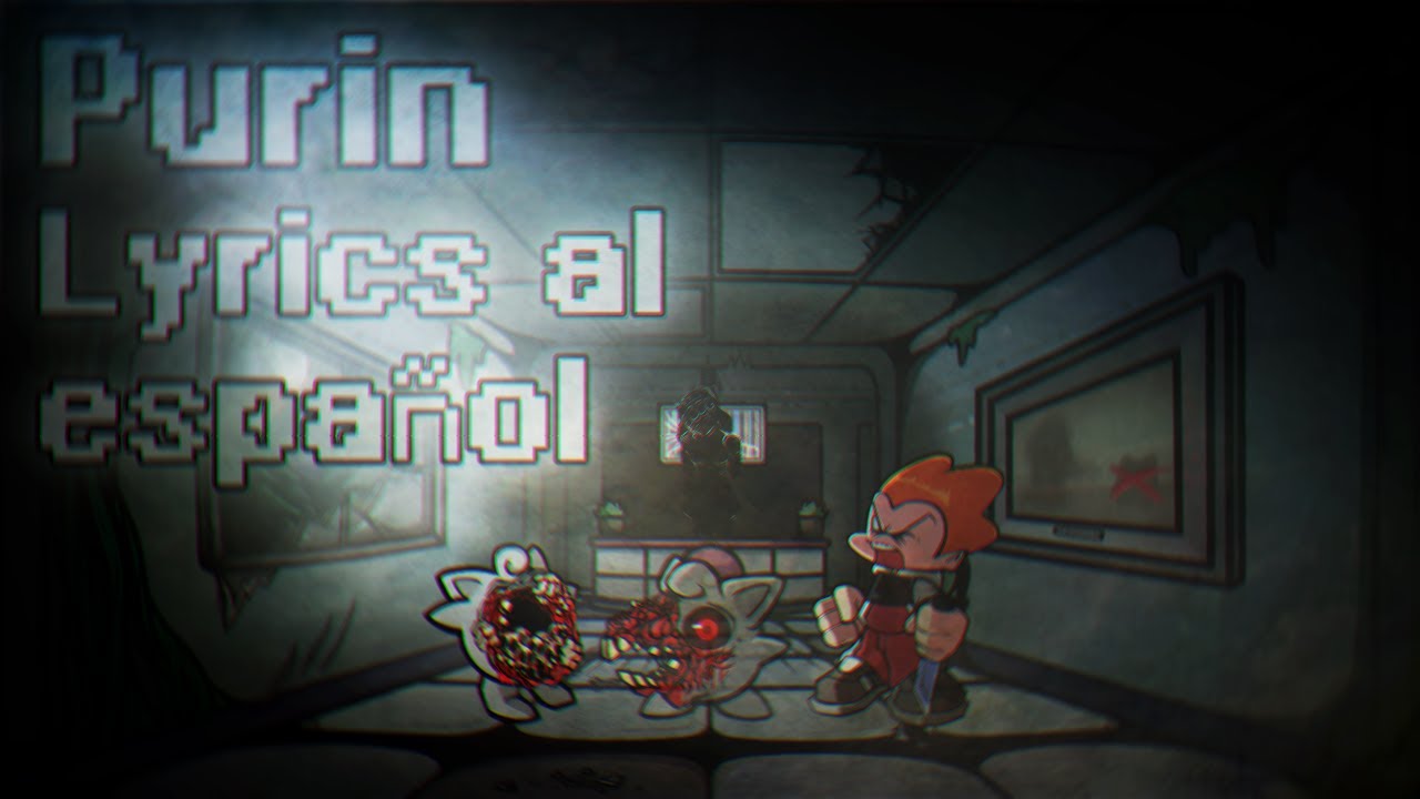 PURIN [LYRICS en Español] - FNF: Hypno's Lullaby V2 - Random_Guy # ...