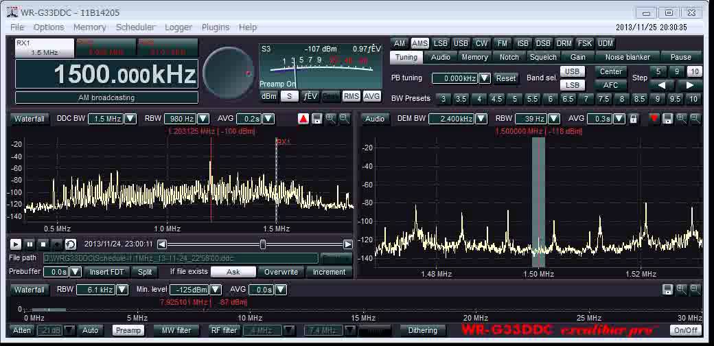1500kHz KSJX 2013-11-24 23:00JST(14:00UTC) - YouTube