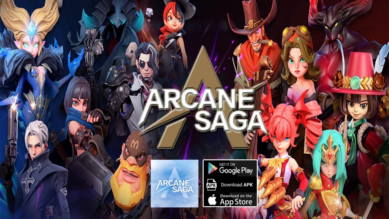 Arcane Saga: Turn Based RPG Gameplay - Global Launch Android iOS - YouTube